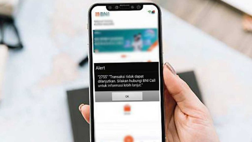 Apa Itu BNI Mobile Banking Error 2755, Sebab & Solving