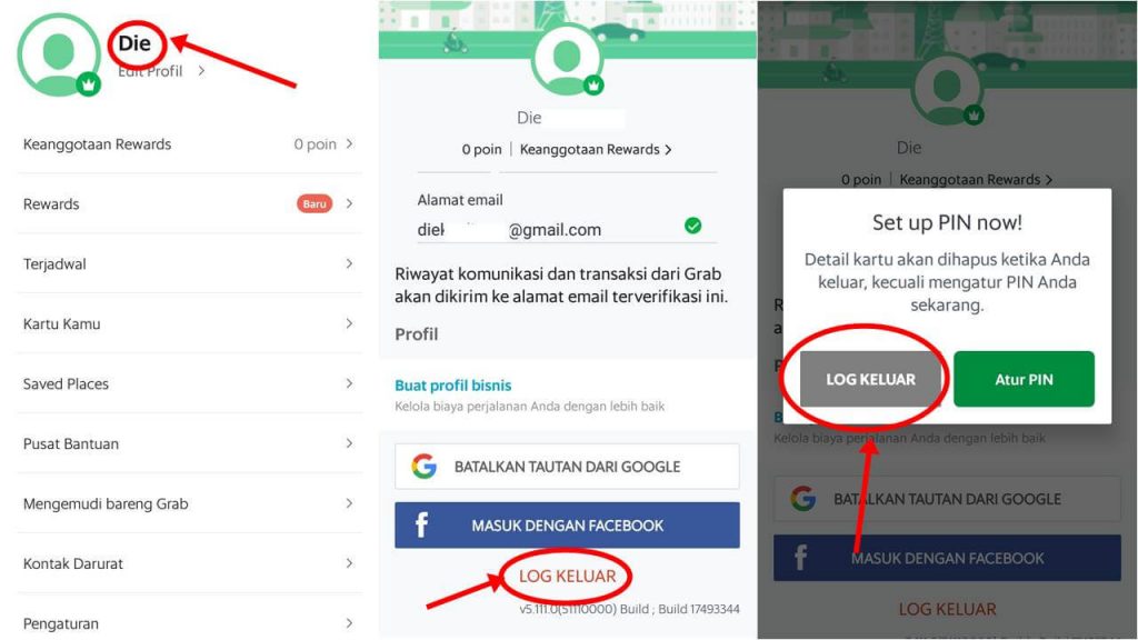 Cara Menghapus Riwayat Gojek Melalui Pengaturan
