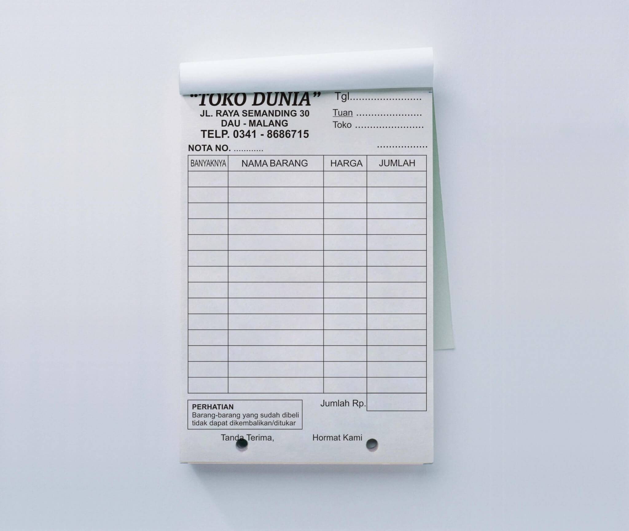 Perbedaan Struk, Invoice, Kwitansi, Dan Nota: Kapan Harus Digunakan ...